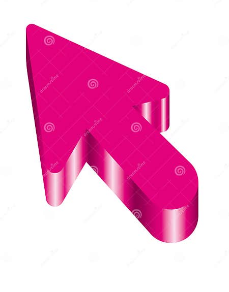 Purple Mouse Pointer stock vector. Illustration of communicator - 5330776