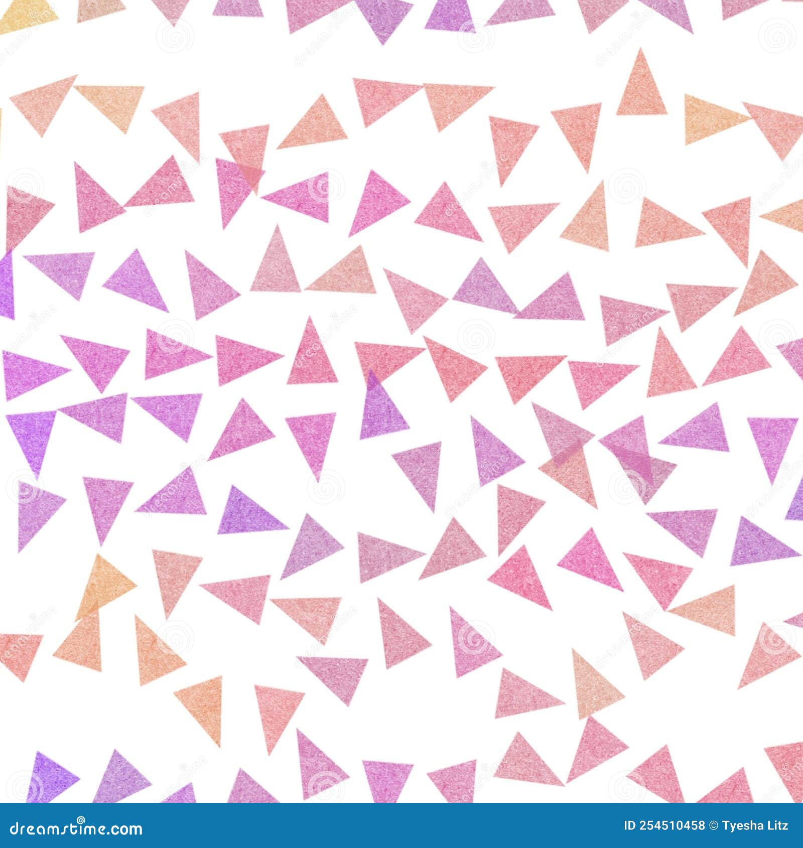 Purple Multi Colored Abstract Triangles Design Stock Illustration ...