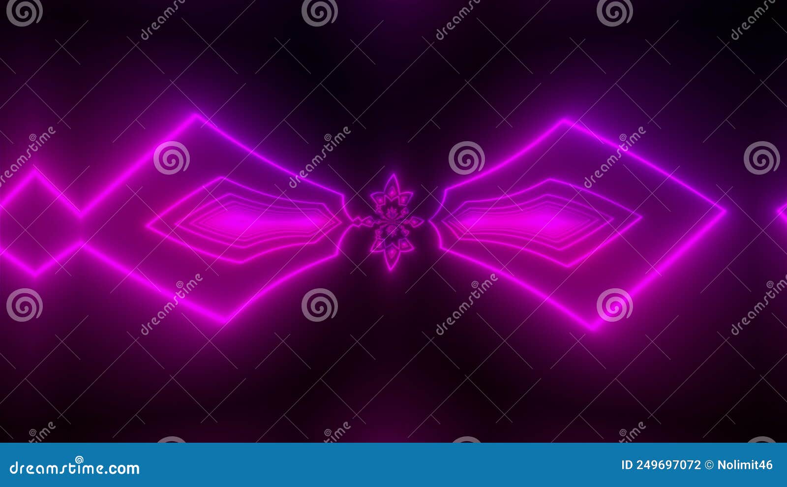 Purple neon lights stock illustration. Illustration of modern - 249697072