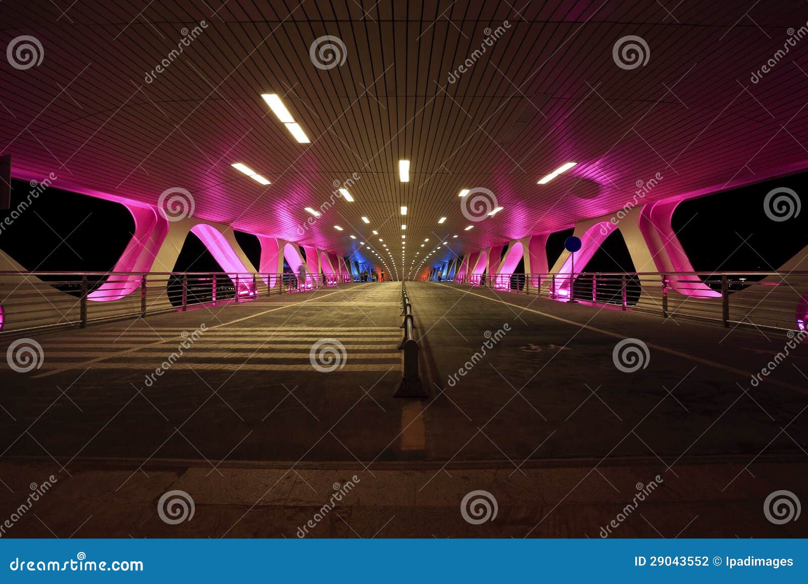 Purple night of the bridge stock photo. Image of industry - 29043552