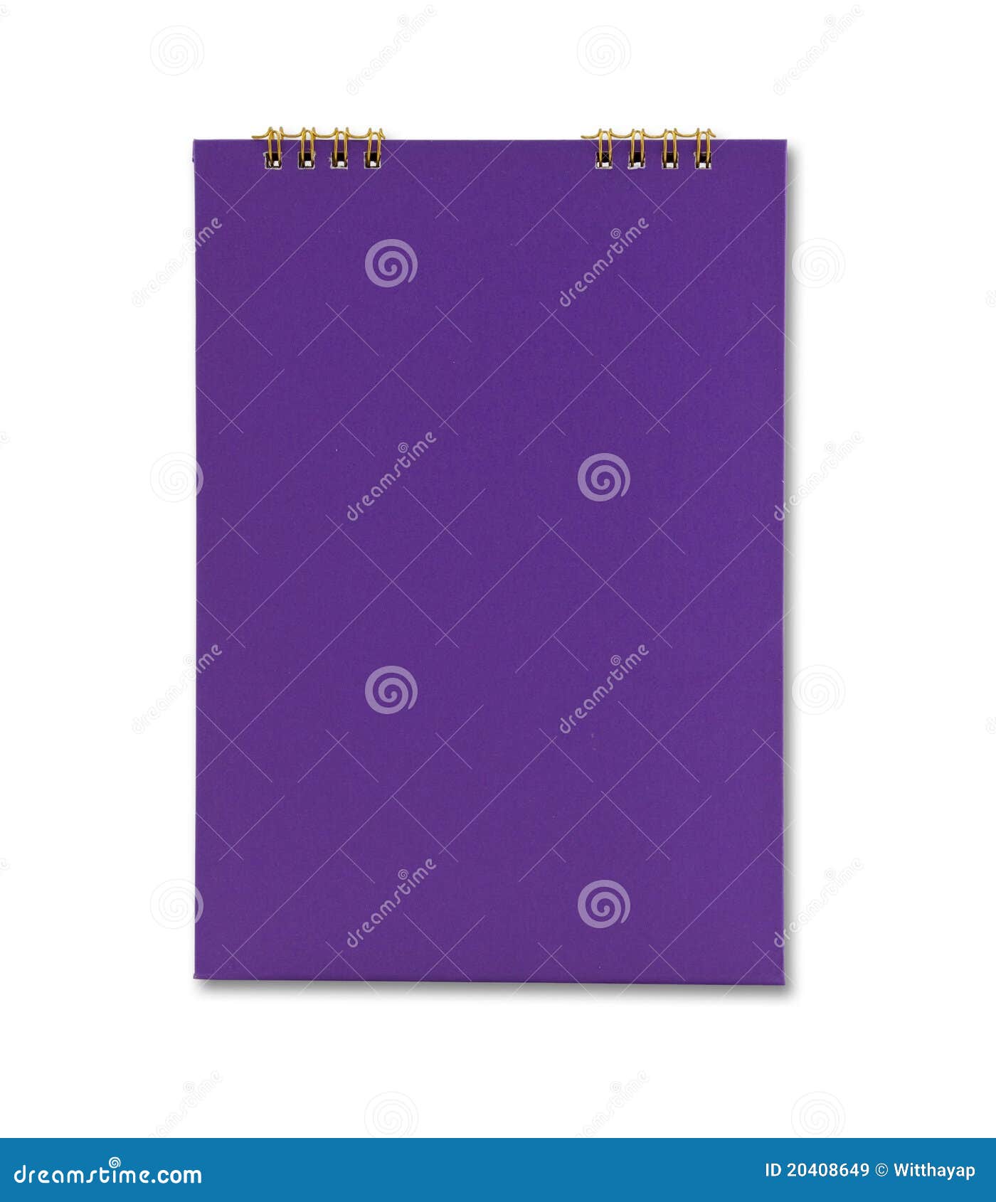 Purple notebook stock image. Image of isolated, binder - 20408649