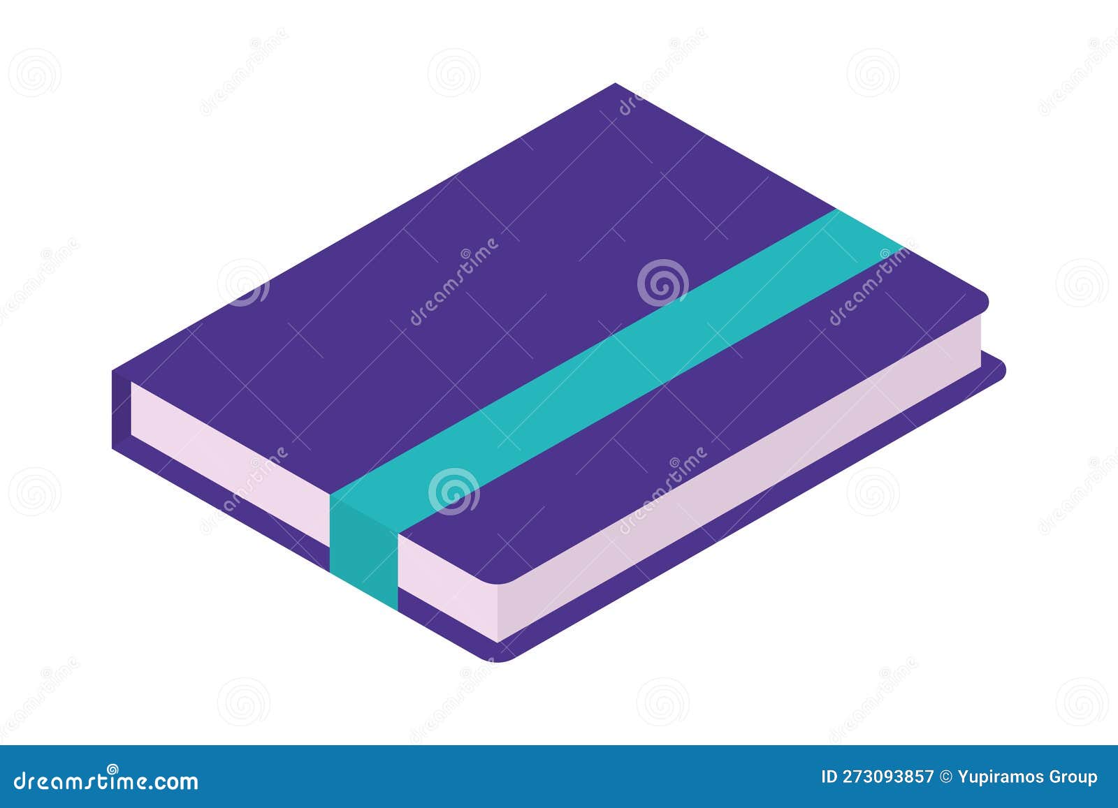 Purple notebook icon stock vector. Illustration of memo - 273093857