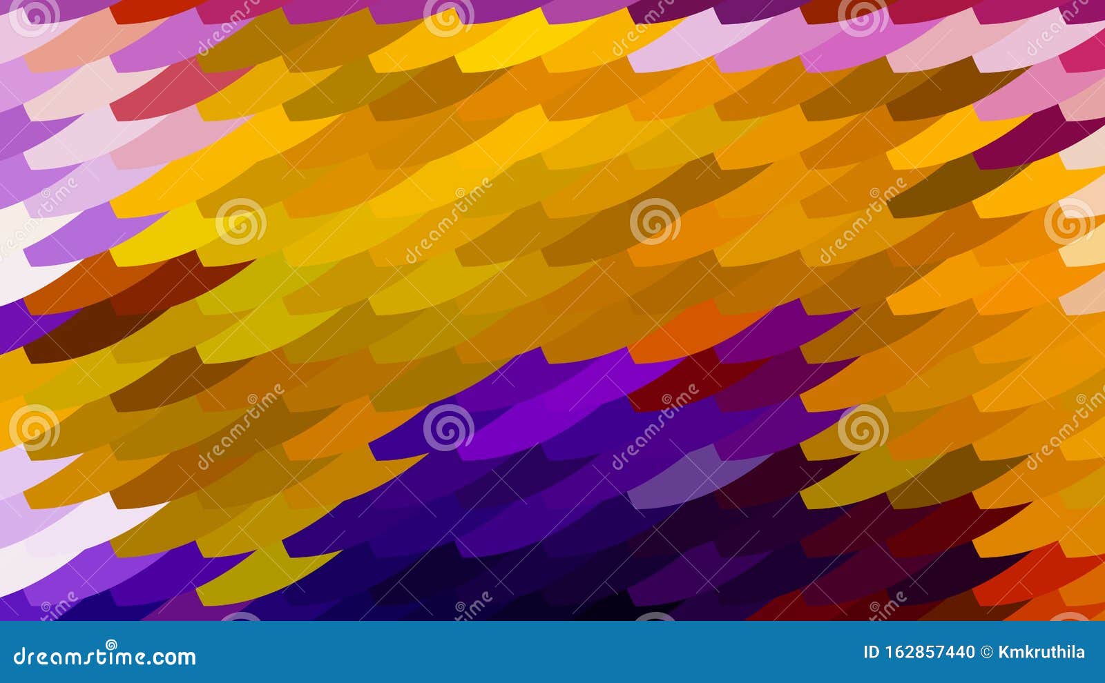 Purple and Orange Geometric Shapes Background Stock Vector ...