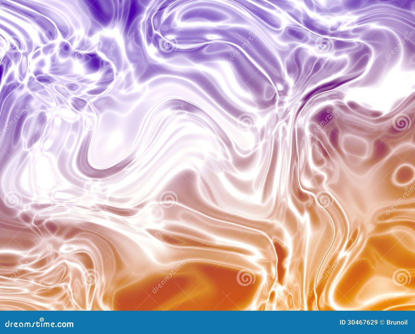 Purple and Orange Plasma Abstract Background Stock Illustration ...