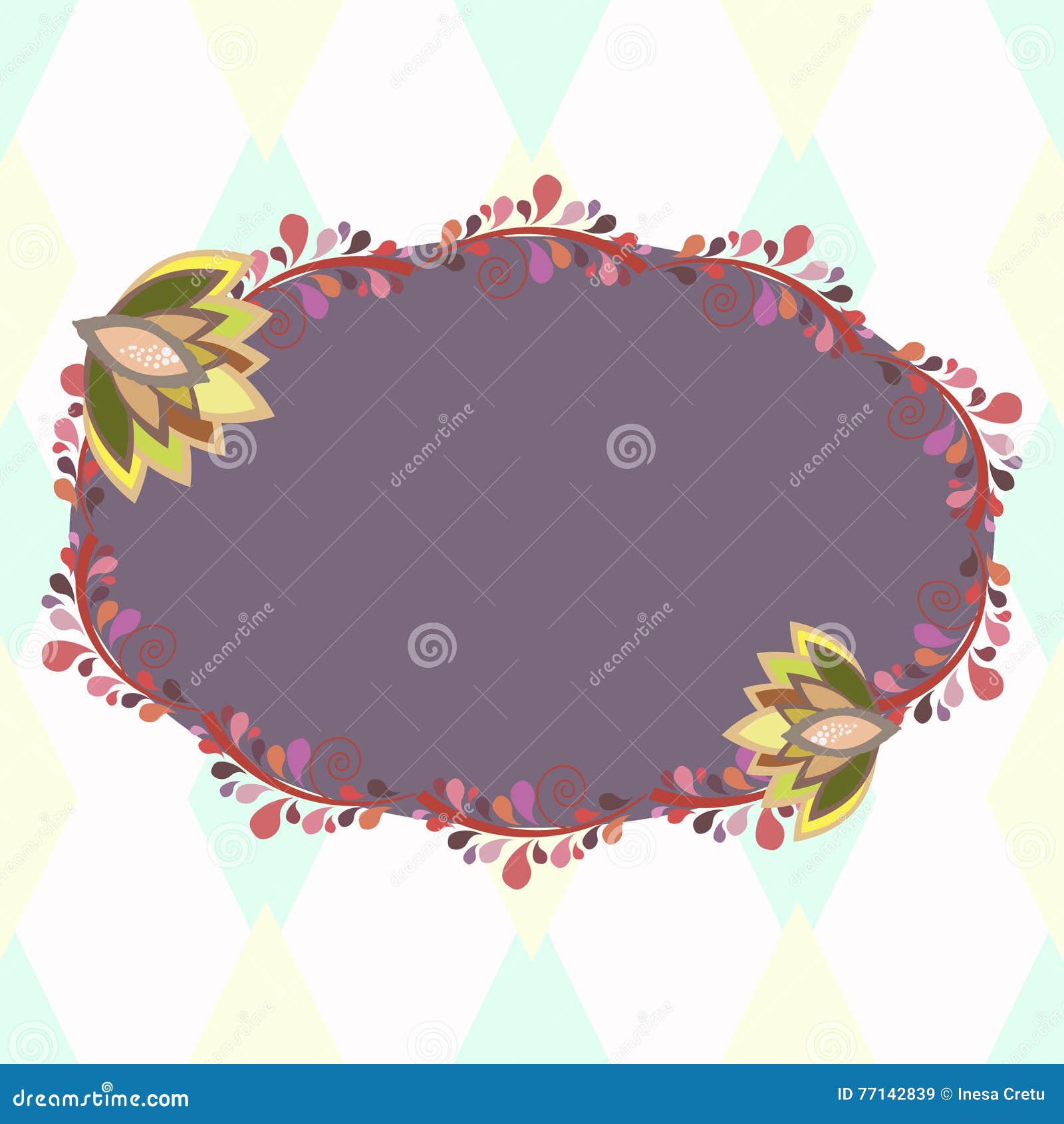 Purple Oval Frame Stock Illustrations – 1,496 Purple Oval Frame Stock ...