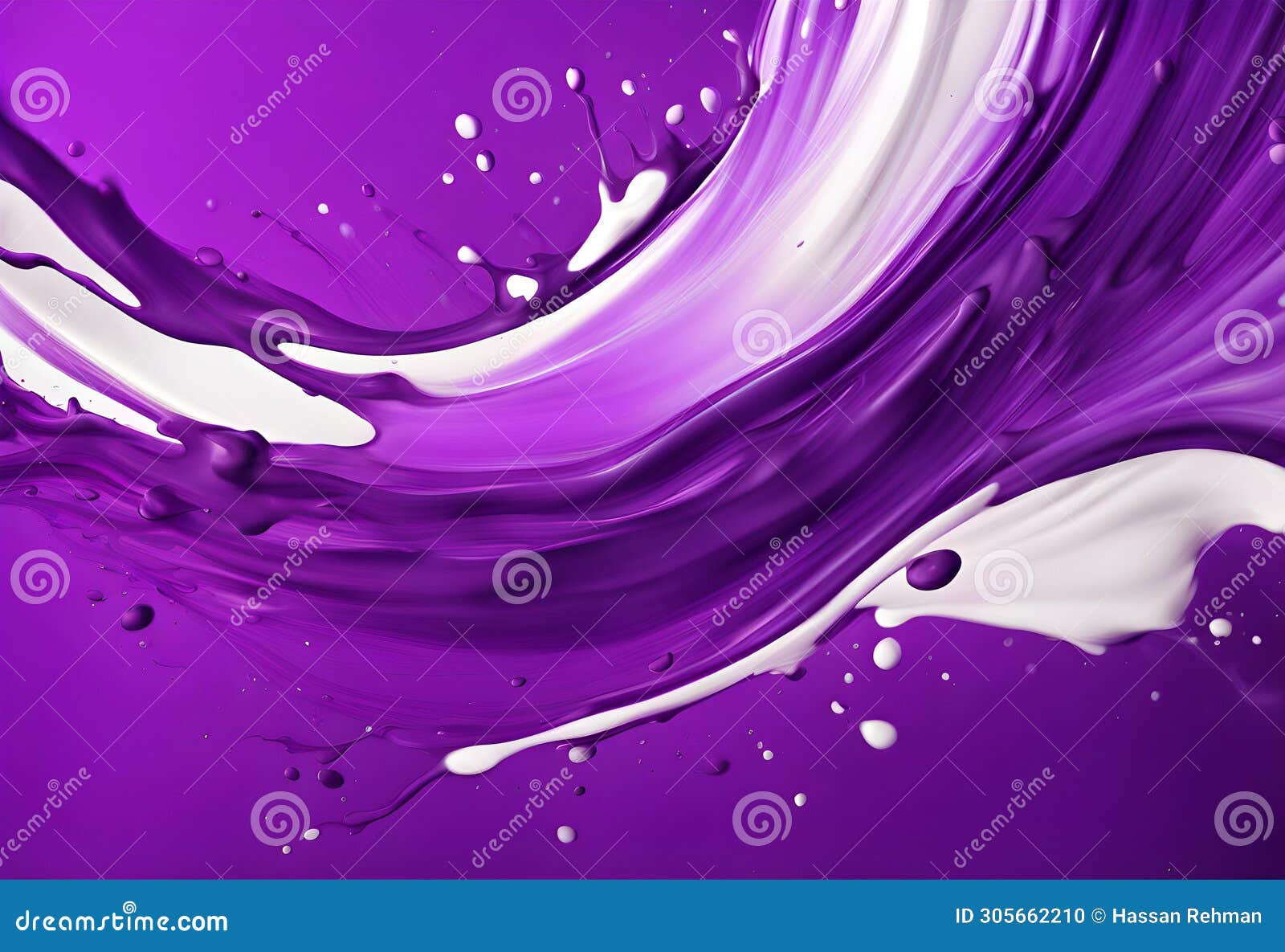 Purple Paint Splash. Abstract Background Stock Illustration ...