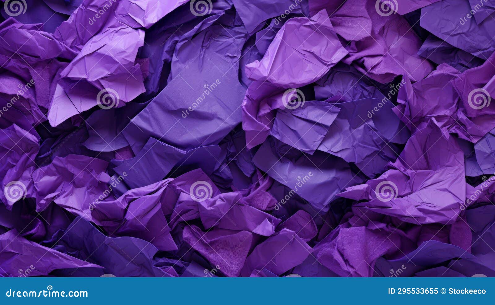 Purple Paper Collage: Dramatic Colors and Deconstructed Pop Art Stock ...