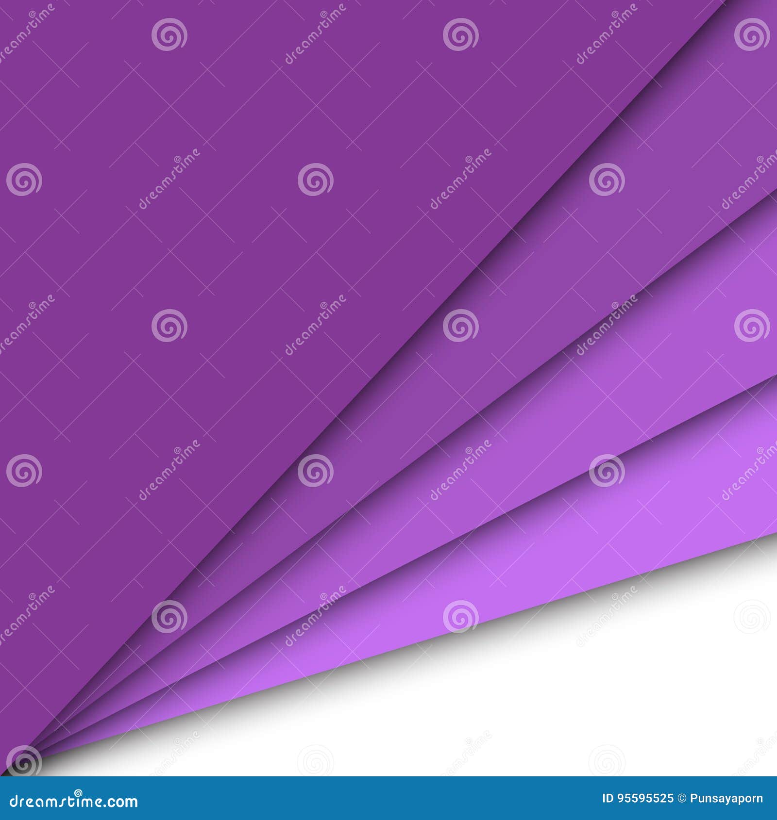 Purple Paper Overlapping Abstract Background Stock Vector ...