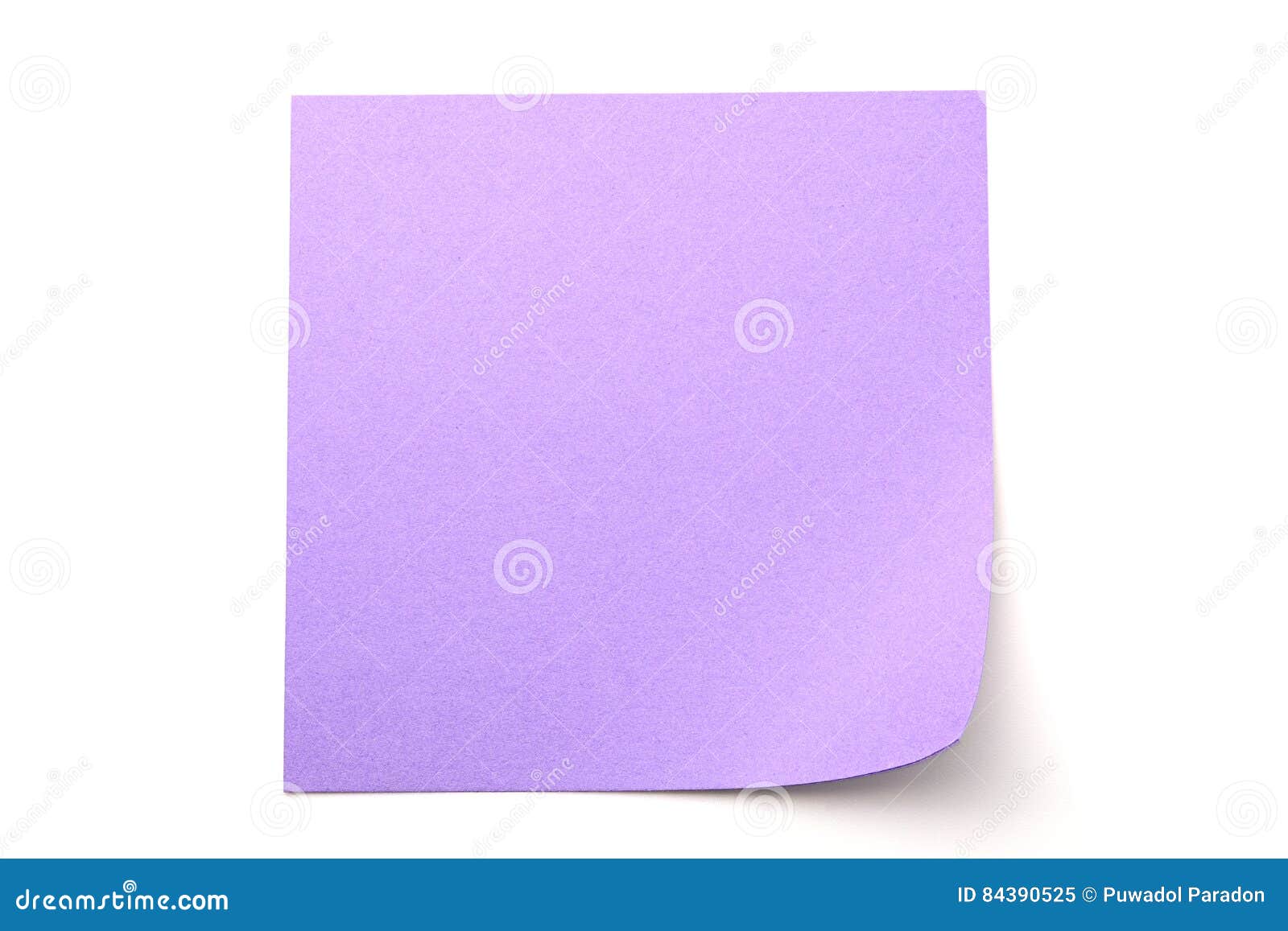 Purple Post It Note
