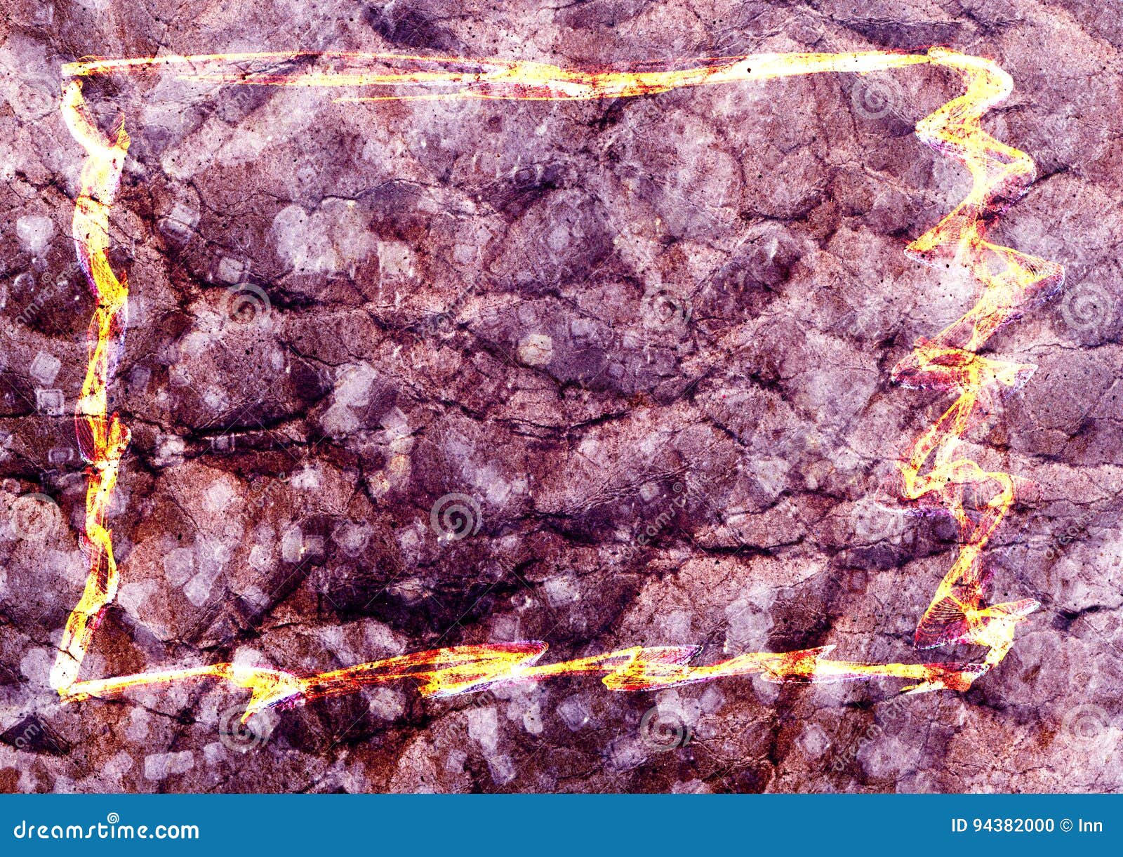 Purple Paper Textured Frame Abstract Background Stock Illustration ...