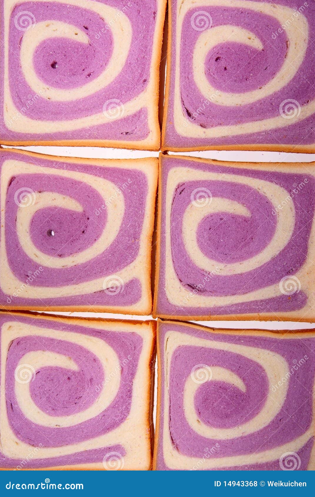 Purple pattern bread stock photo. Image of relish, array - 14943368