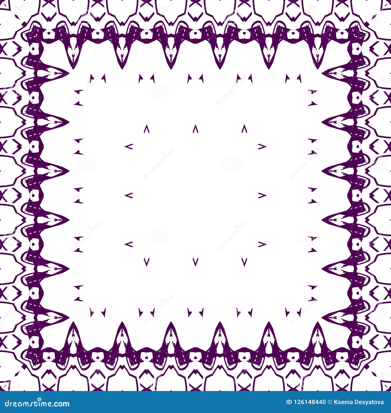 Purple lace pattern stock illustration. Illustration of doodle - 126148440