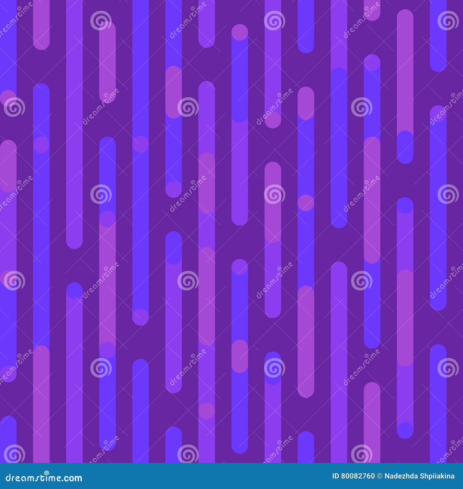 Purple Pattern. Vector Seamless Pattern. Festive Pattern with Irregular ...