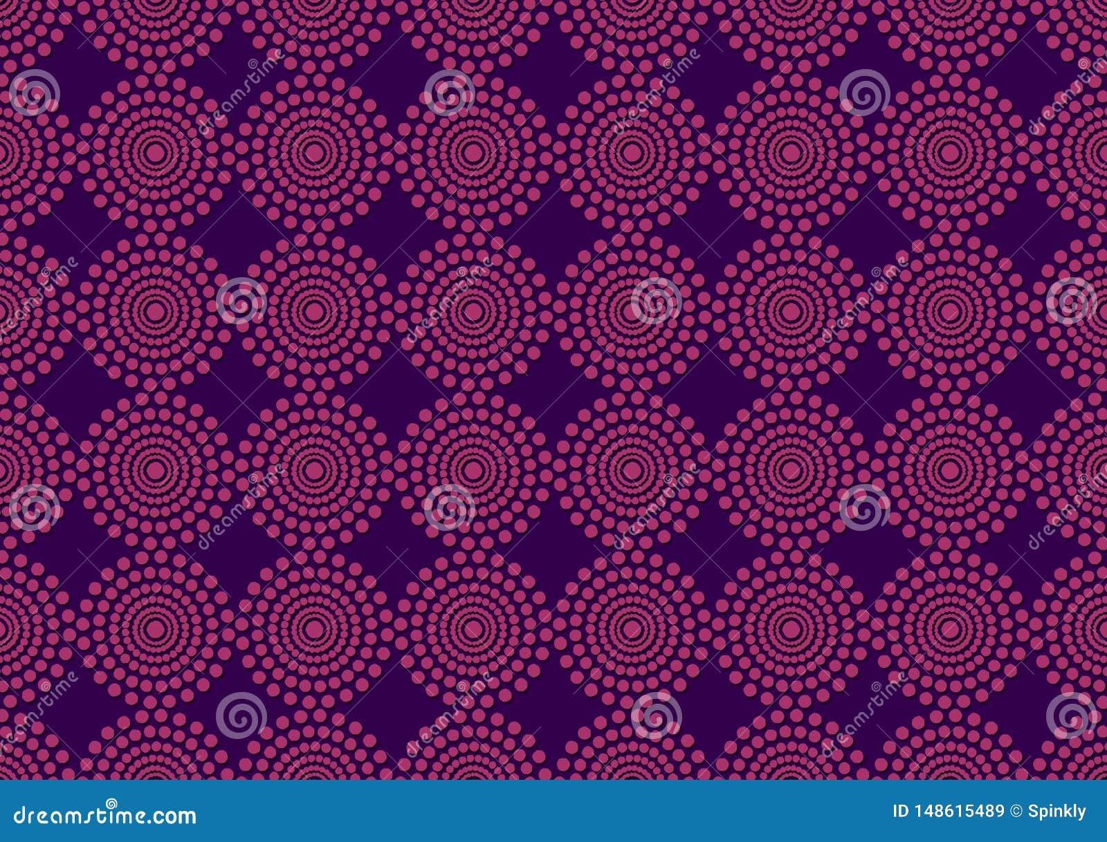 Purple Pattern Wallpaper Background Design Stock Illustration ...