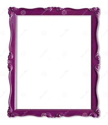 Purple picture frame stock image. Image of space, empty - 9383385