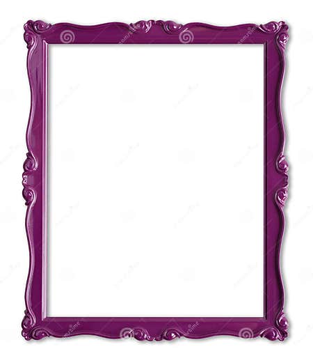 Purple picture frame stock image. Image of space, empty - 9383385