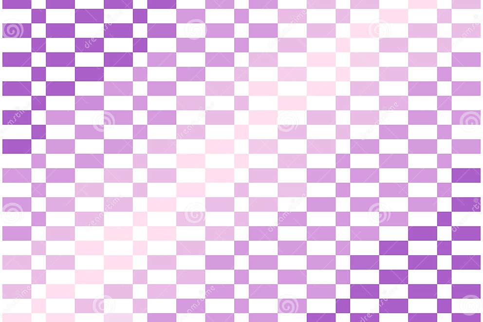Purple Pink Checkerboard Pixel Pattern with Gradient Effect in Square ...