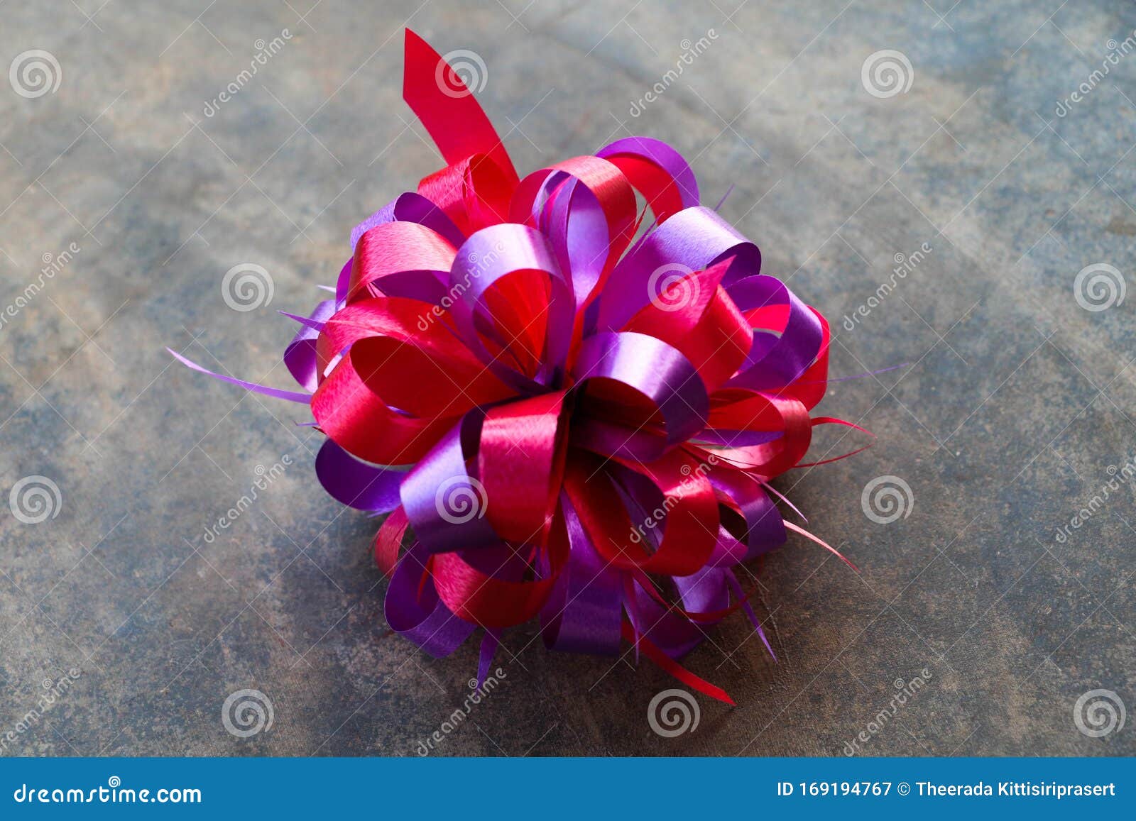 Purple and Pink Colour Ribbon. Stock Image - Image of handmade, purple ...