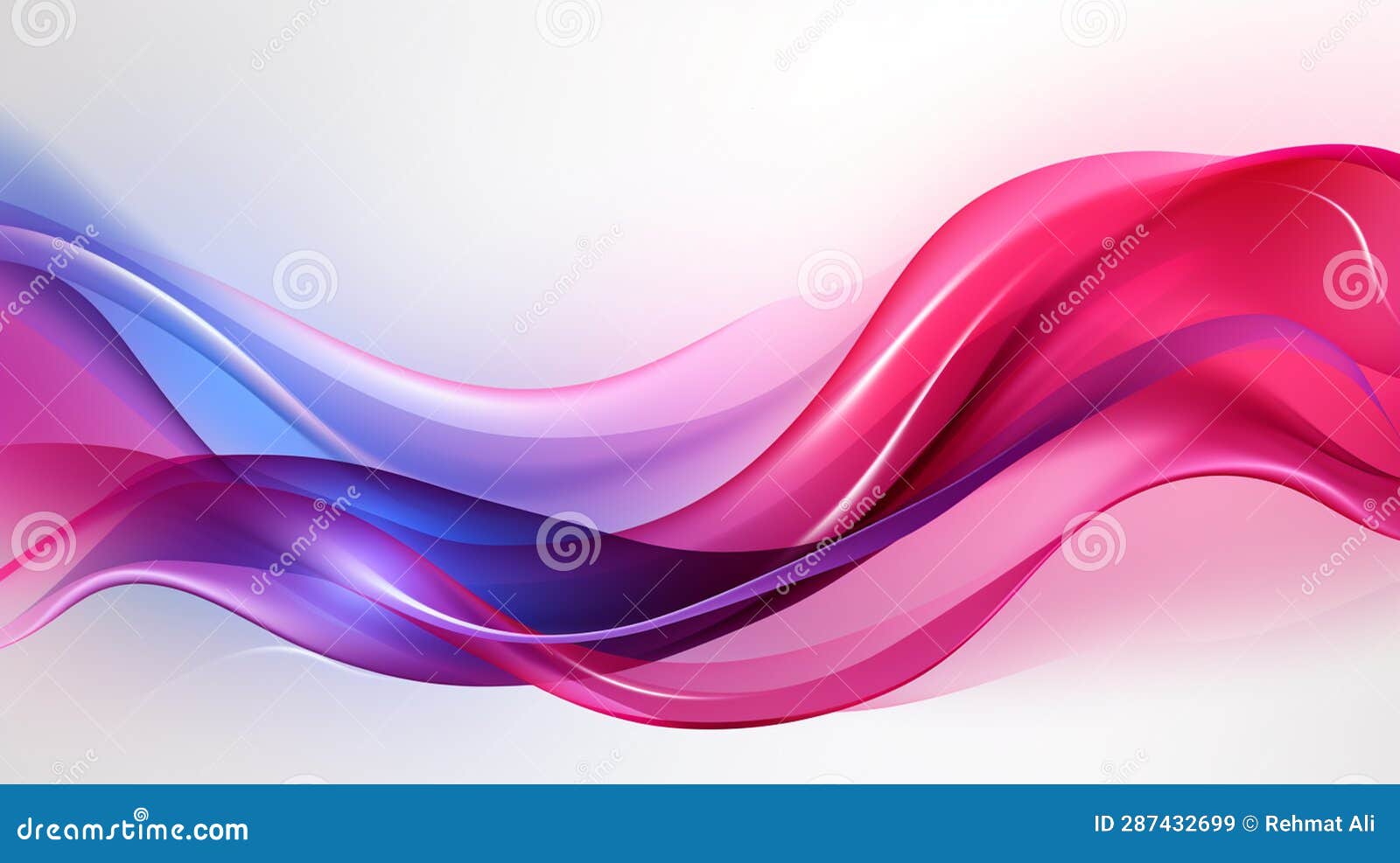 Purple and Pink Curve Frame Template on White Background Stock ...