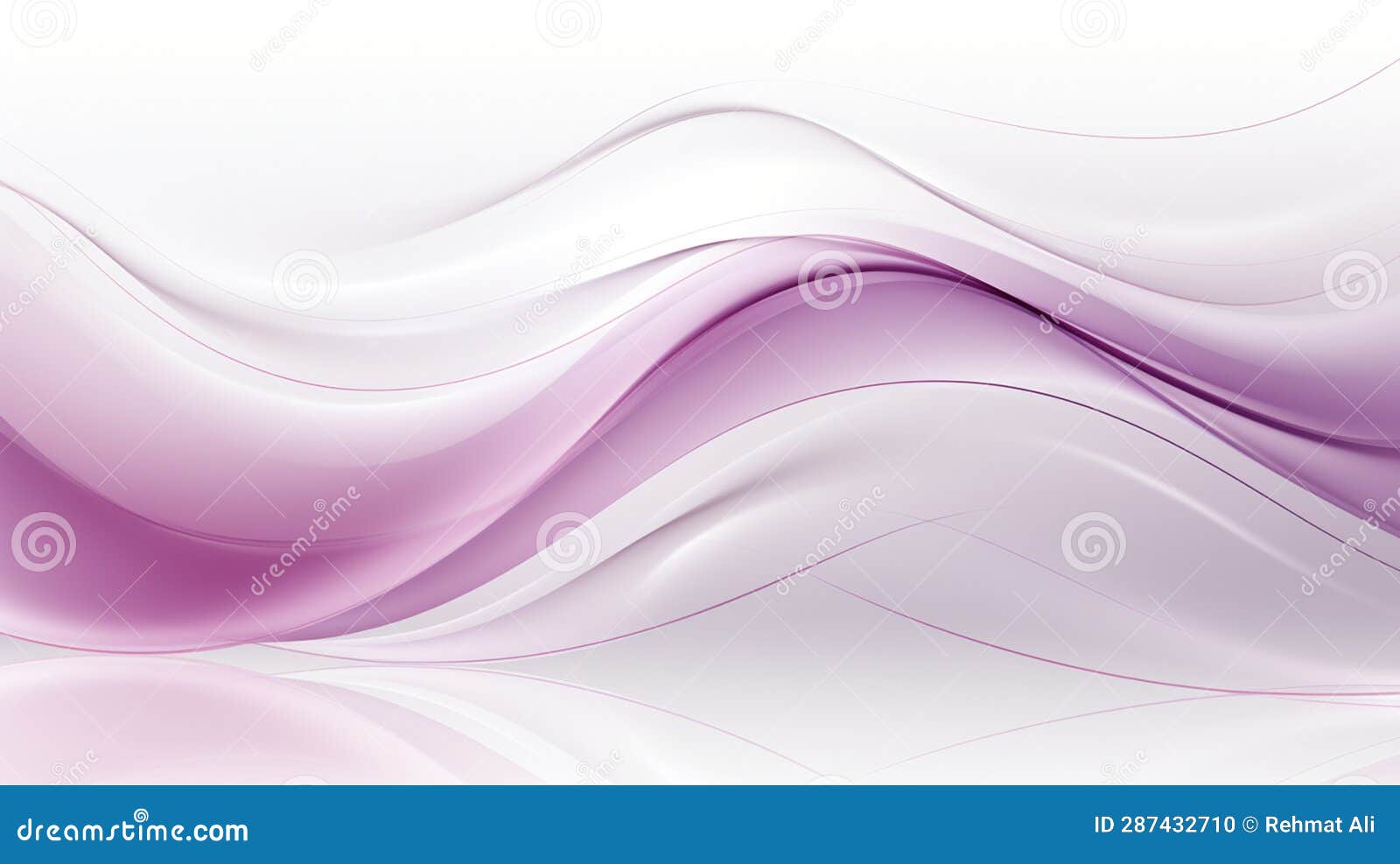 Purple and Pink Curve Frame Template on White Background Stock ...