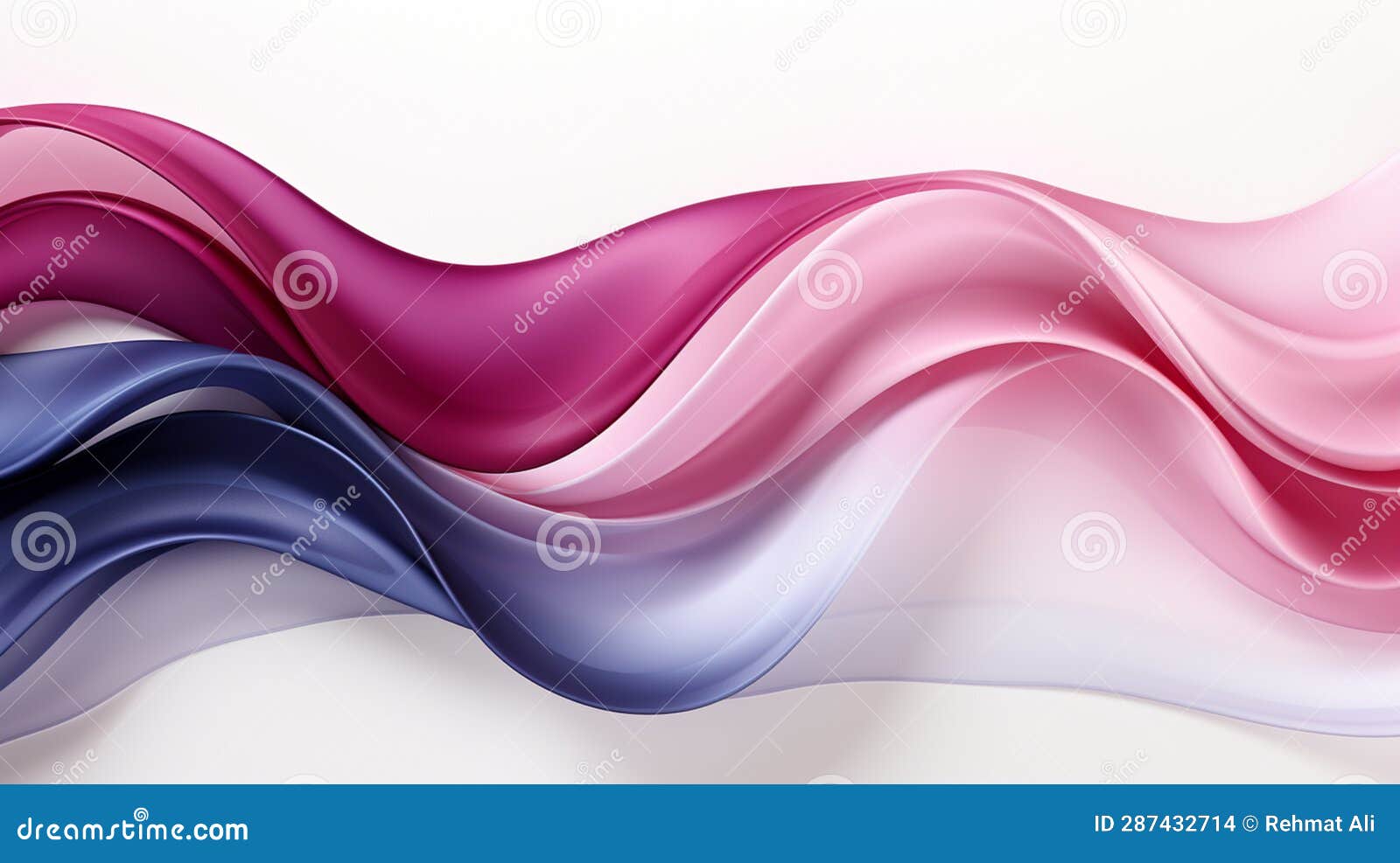 Purple and Pink Curve Frame Template on White Background Stock ...