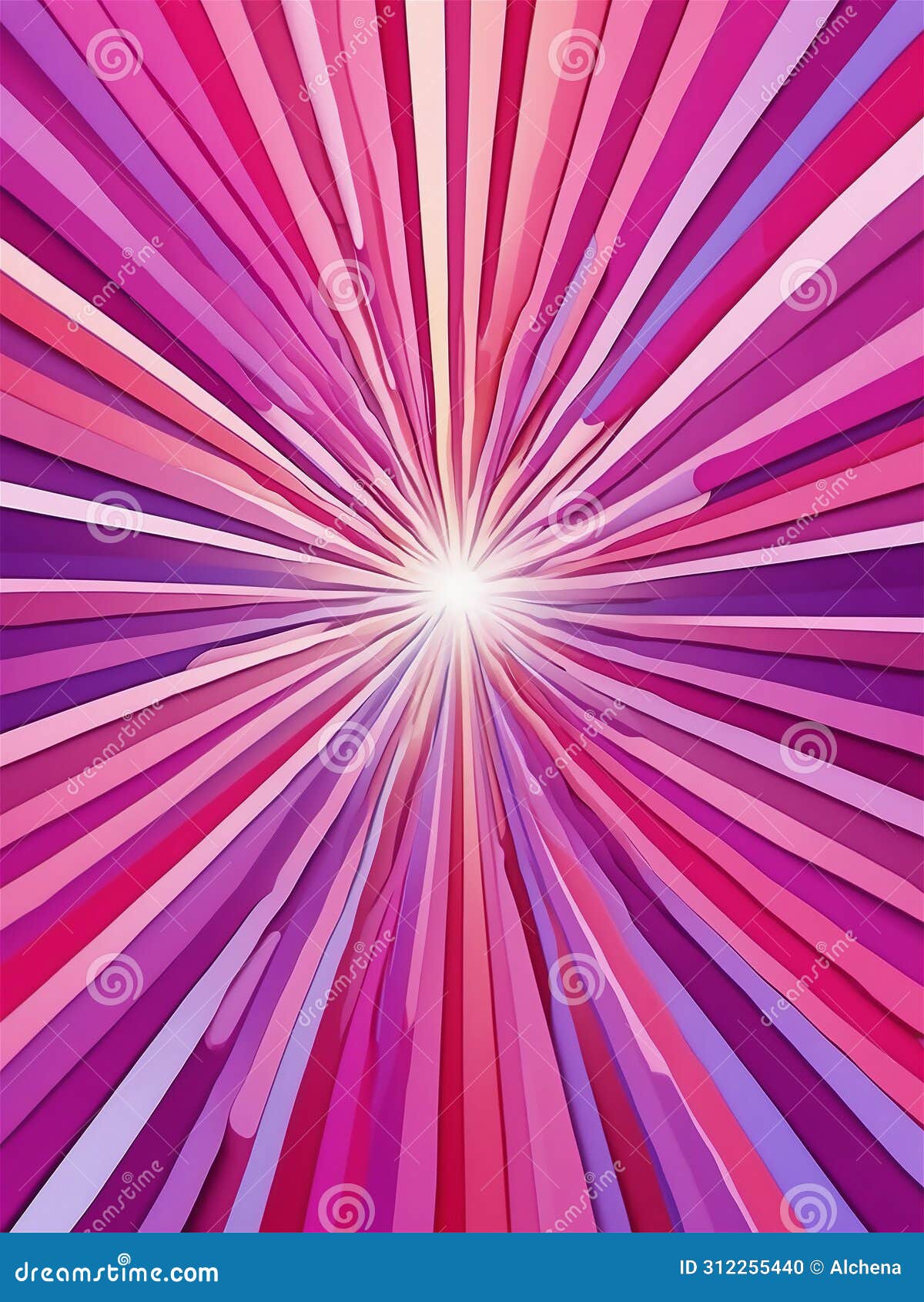 Purple Pink Rainbow Straight Rays Abstract Background Stock Photo ...