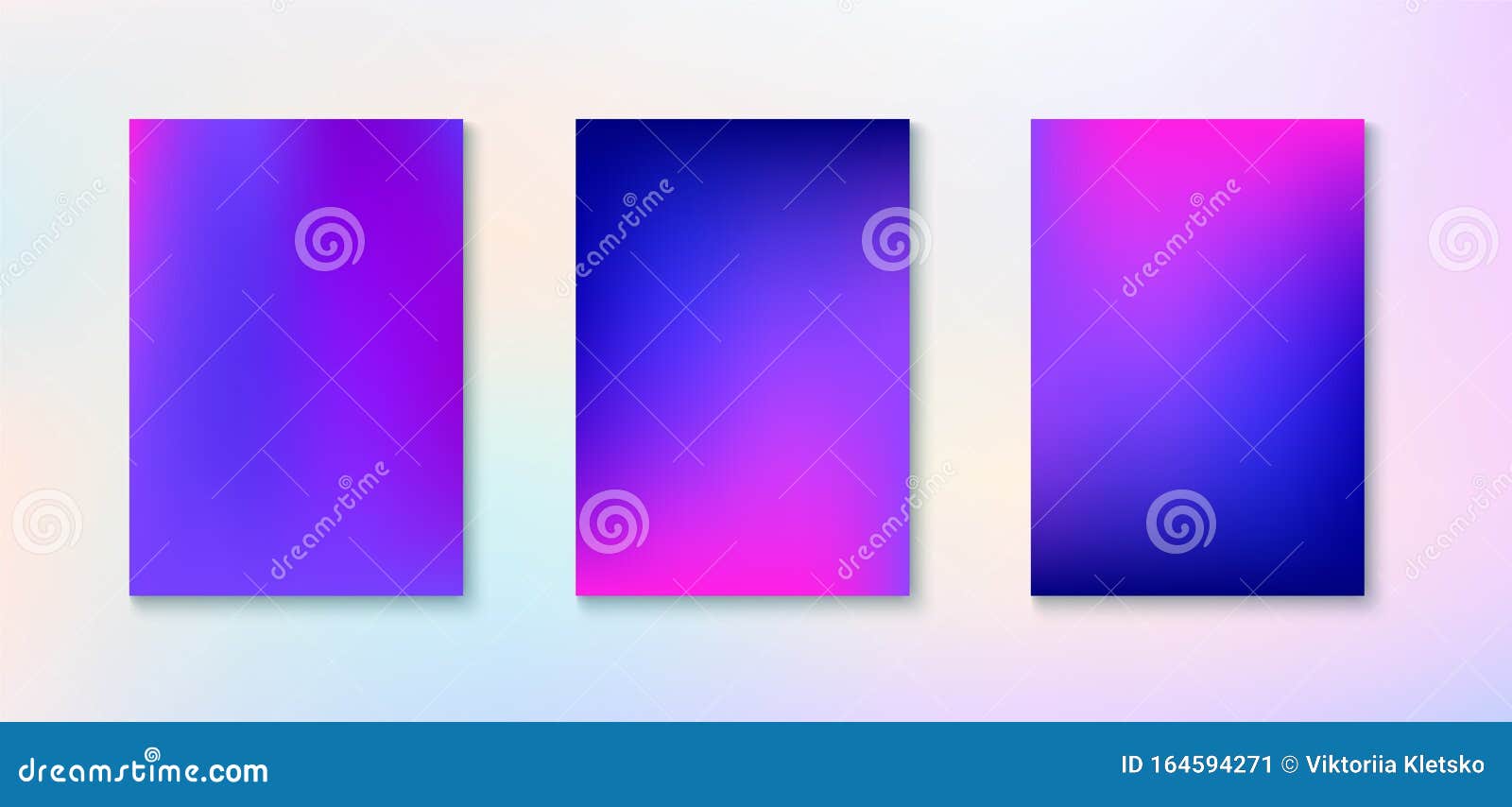 Purple, Pink, Turquoise, Blue Gradient Shiny Vector Background. Stock ...