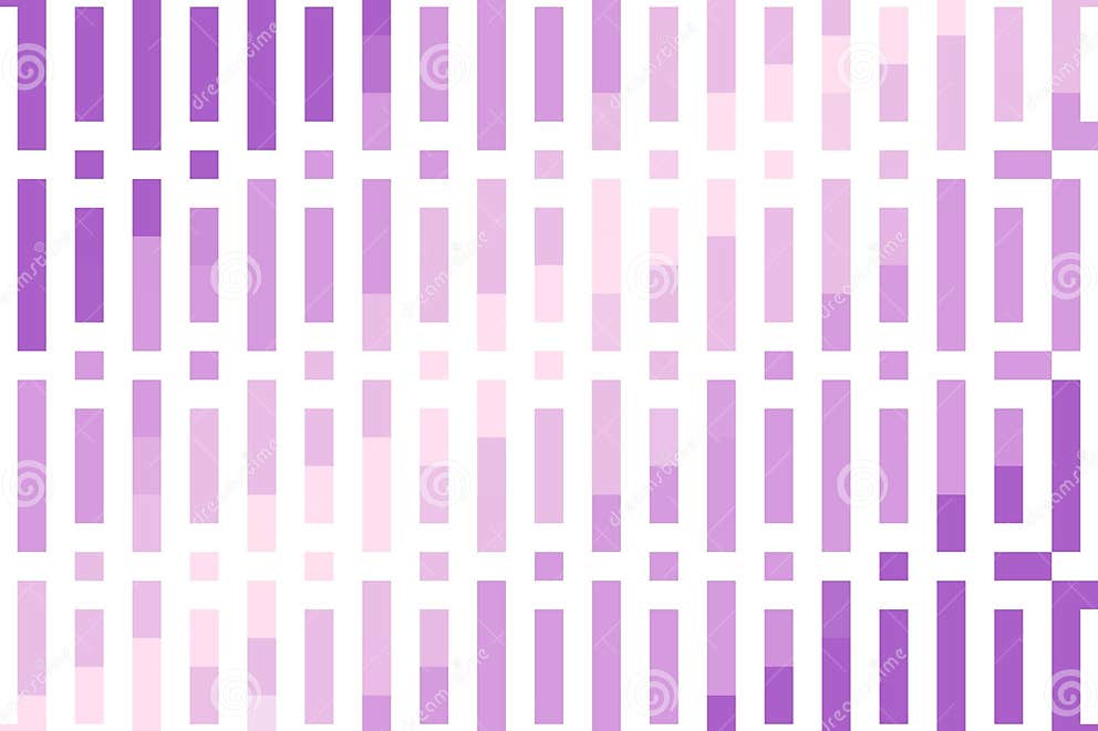 Purple Pink Vertical Pixel Pattern with Gradient Bar Grid and ...