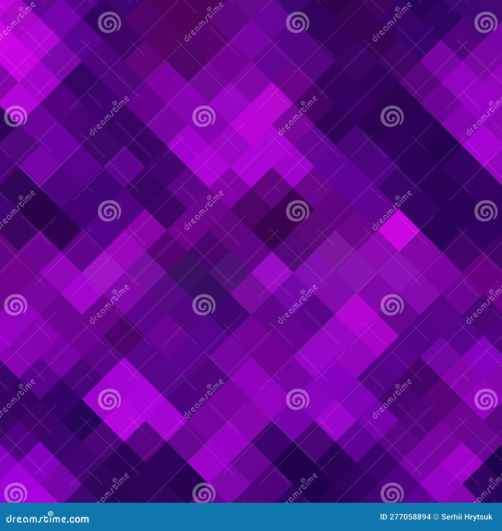 Purple Pixel Background. Vector Graphics. Template for Presentation ...