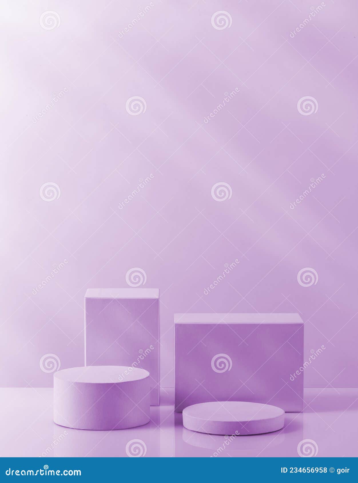 Purple podium stock photo. Image of modern, simplicity - 234656958