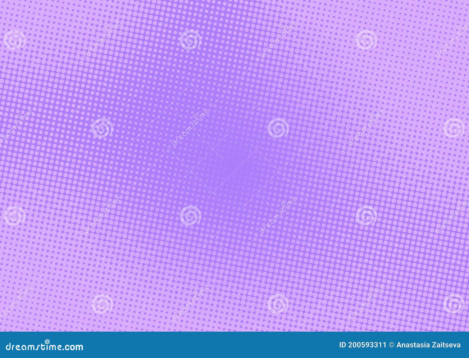 Purple Pop Art Background with Halftone Dotted Design in Retro Comic ...