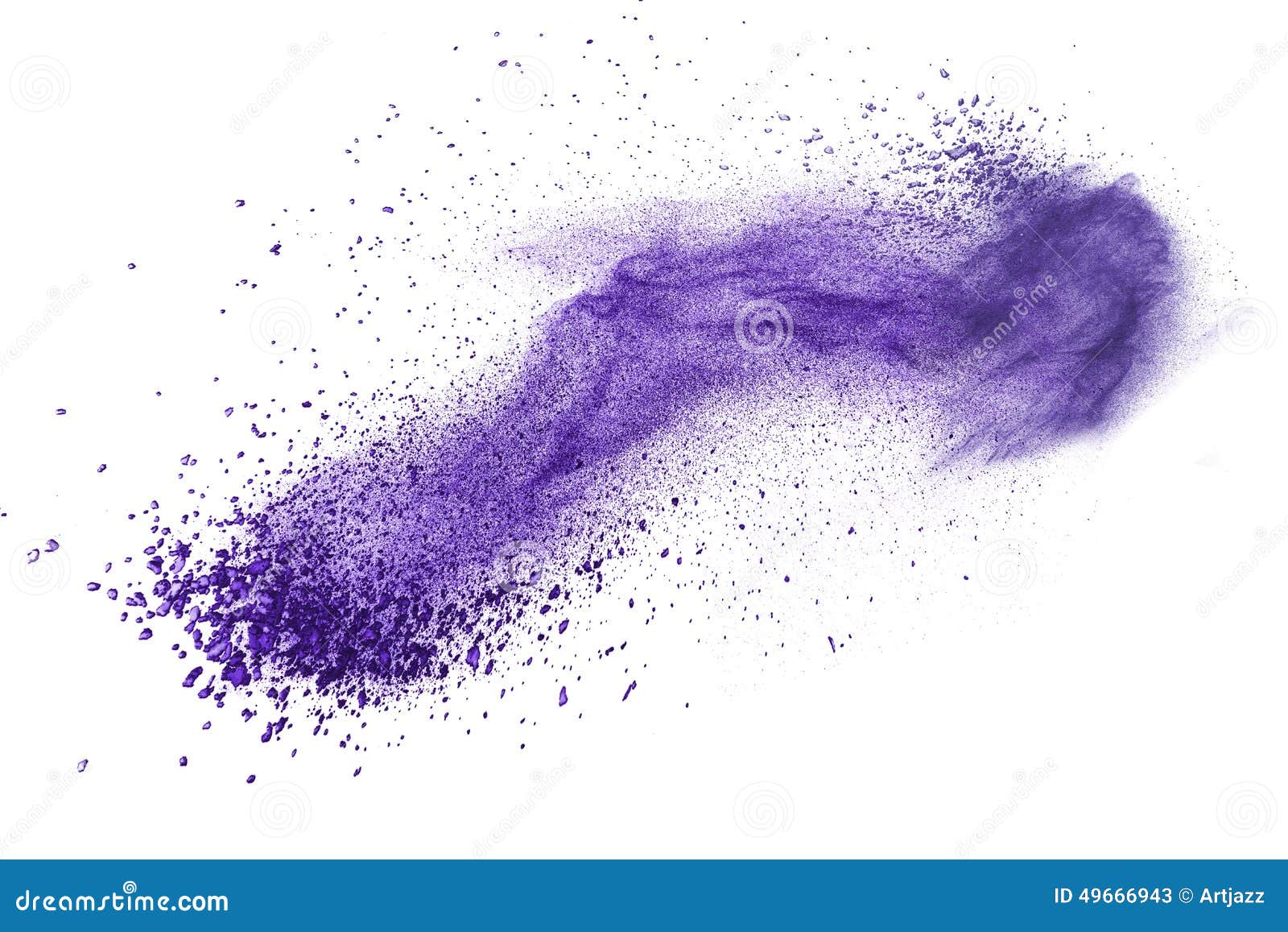 Purple Powder Asthma Inhaler On White Royalty-Free Stock Photo ...