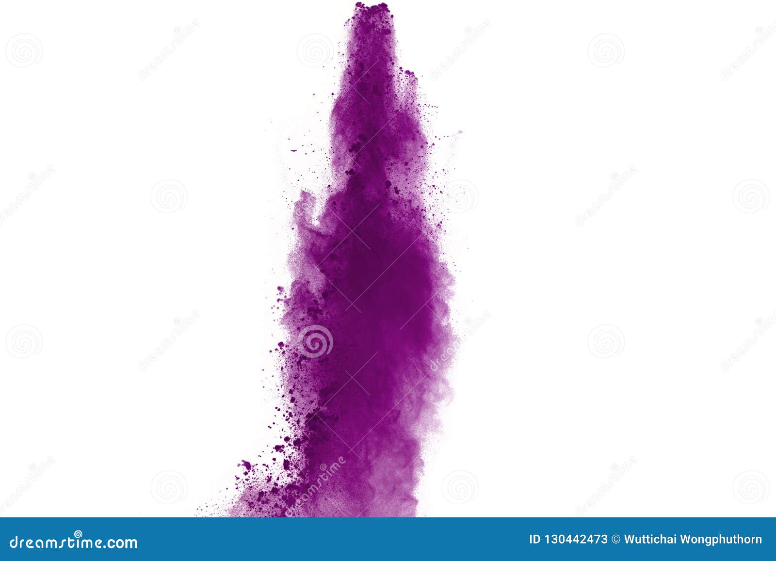 Purple Powder Asthma Inhaler On White Royalty-Free Stock Photo ...