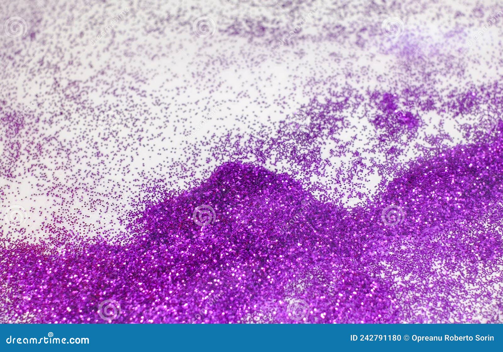 Purple Powder on White Background Stock Photo - Image of beautiful ...