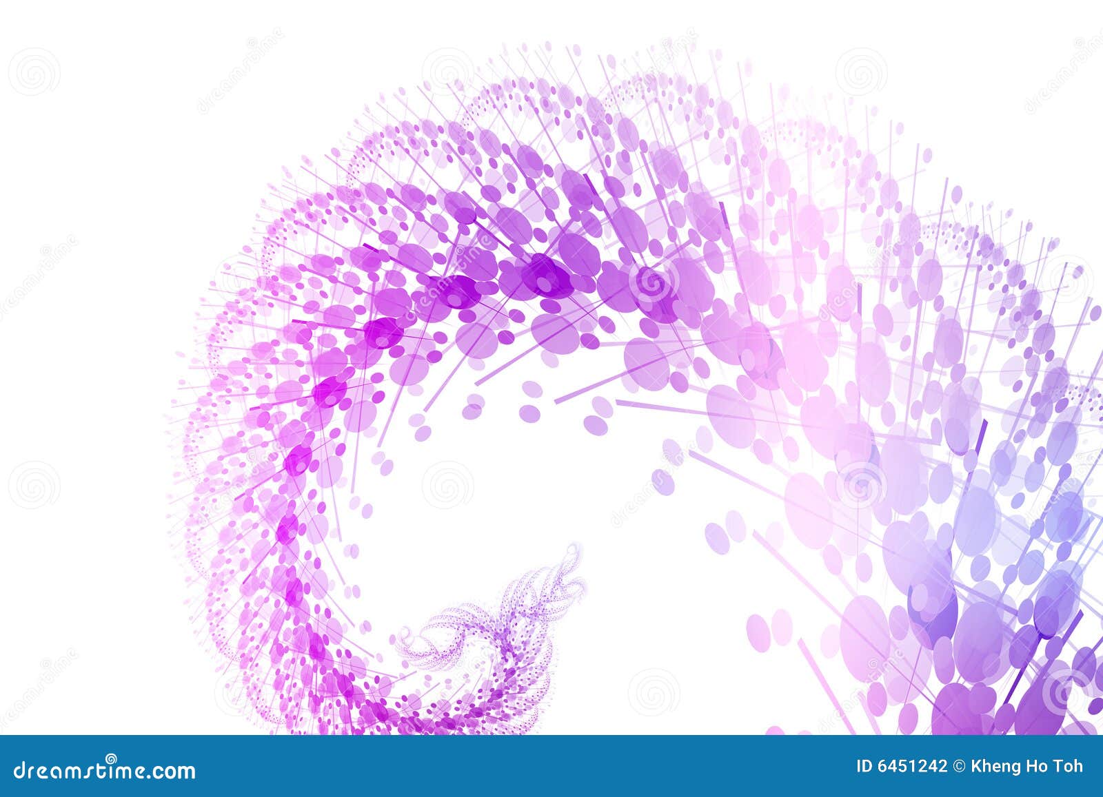 Purple Power Wave Abstract Background Stock Illustration - Illustration ...