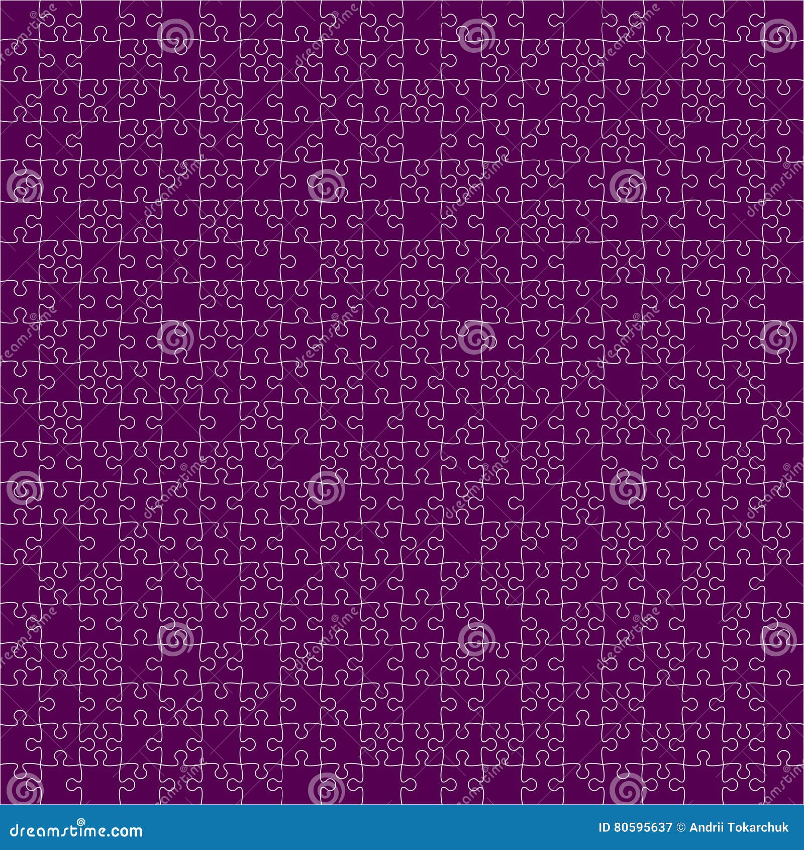 400 Purple Puzzles. Vector Illustration. Stock Vector - Illustration of ...
