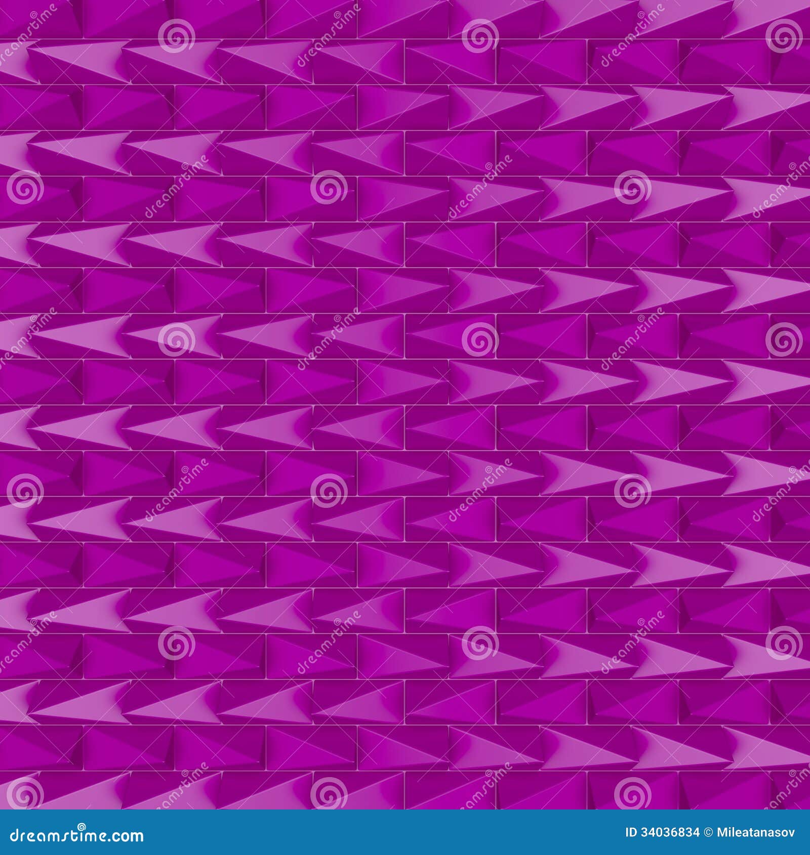 Purple pyramids stock illustration. Illustration of plastic - 34036834