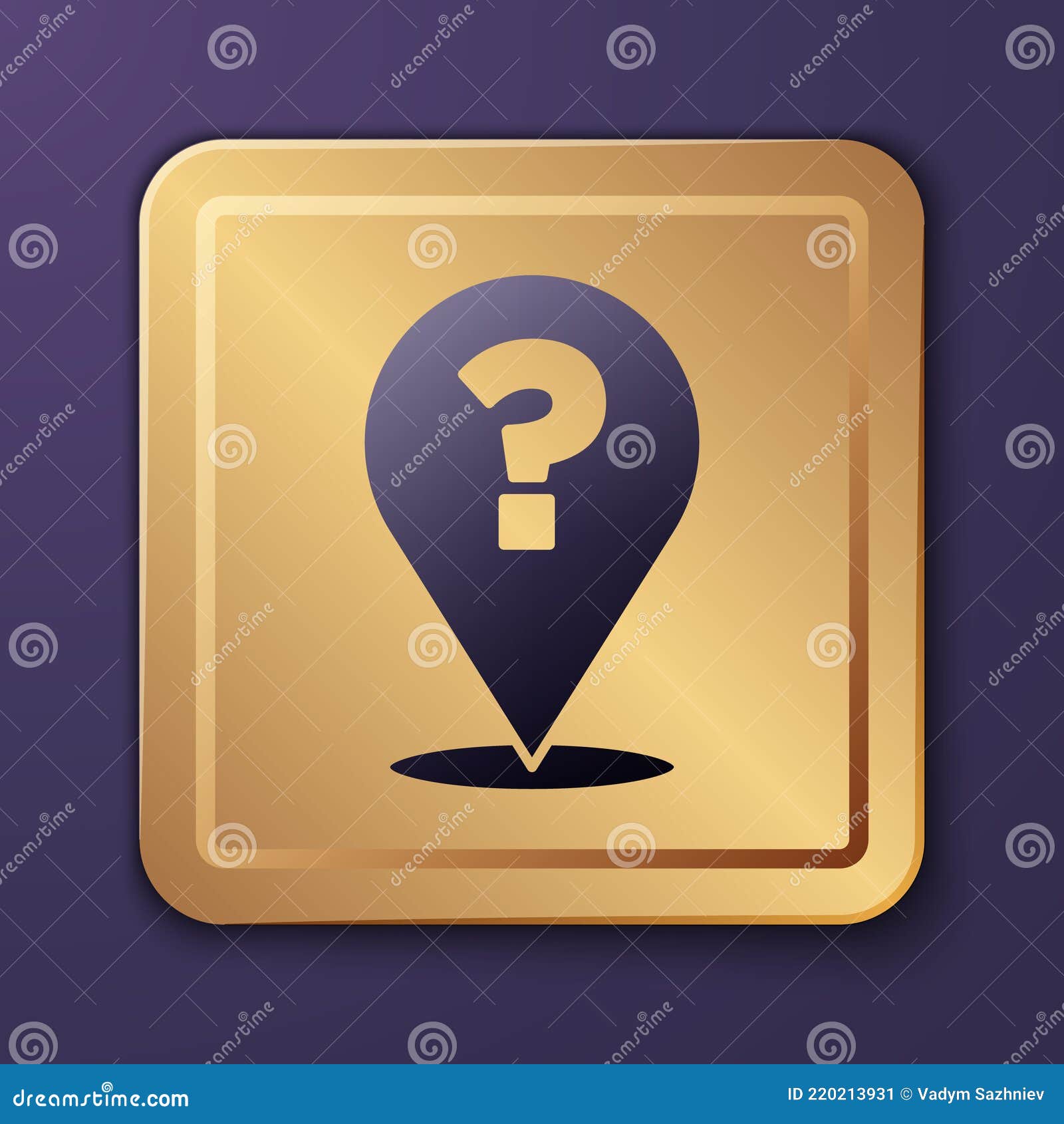 Purple Question Mark Icon Isolated on Purple Background. FAQ Sign. Copy ...