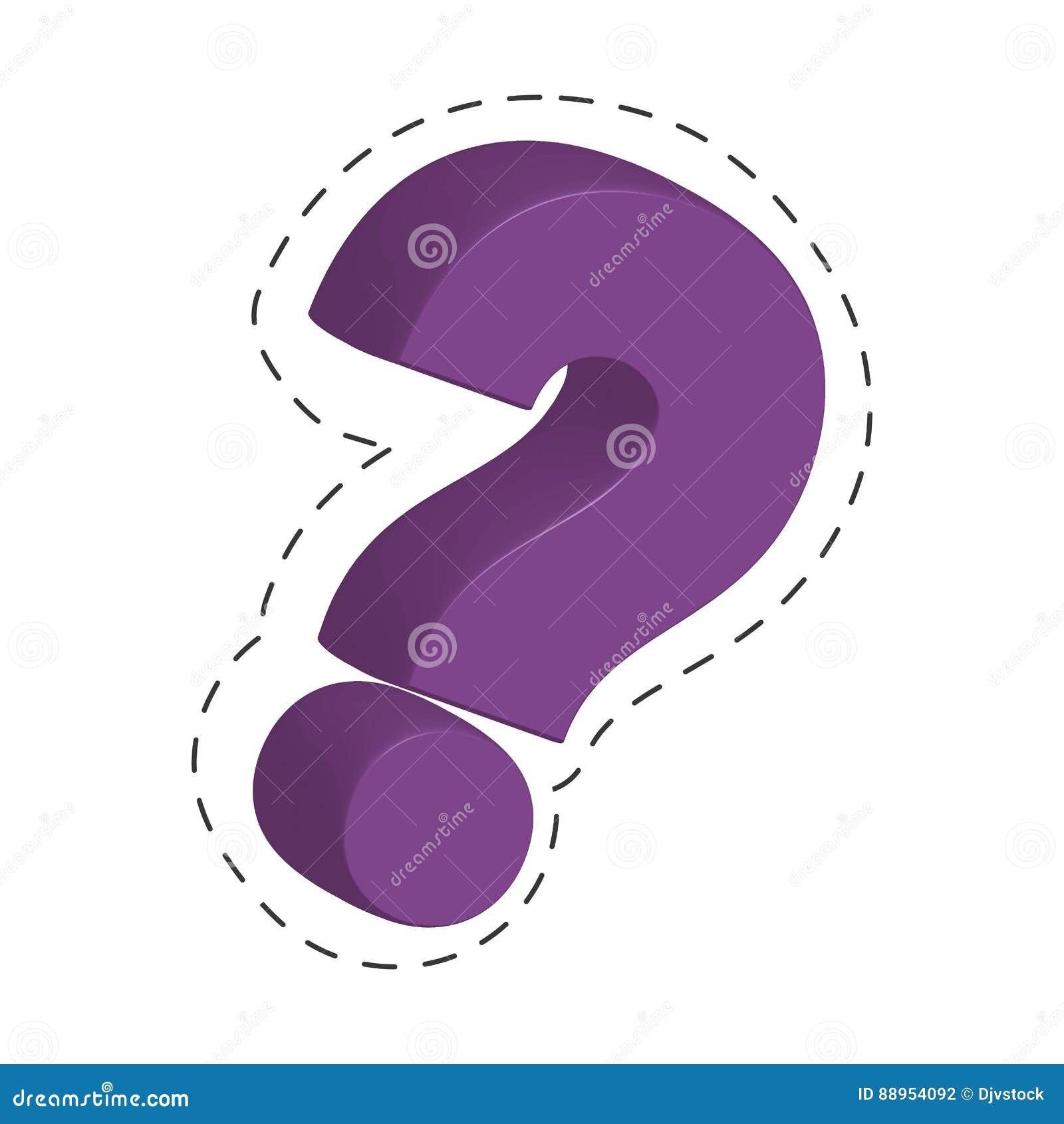 Purple question mark image stock illustration. Illustration of bubble ...