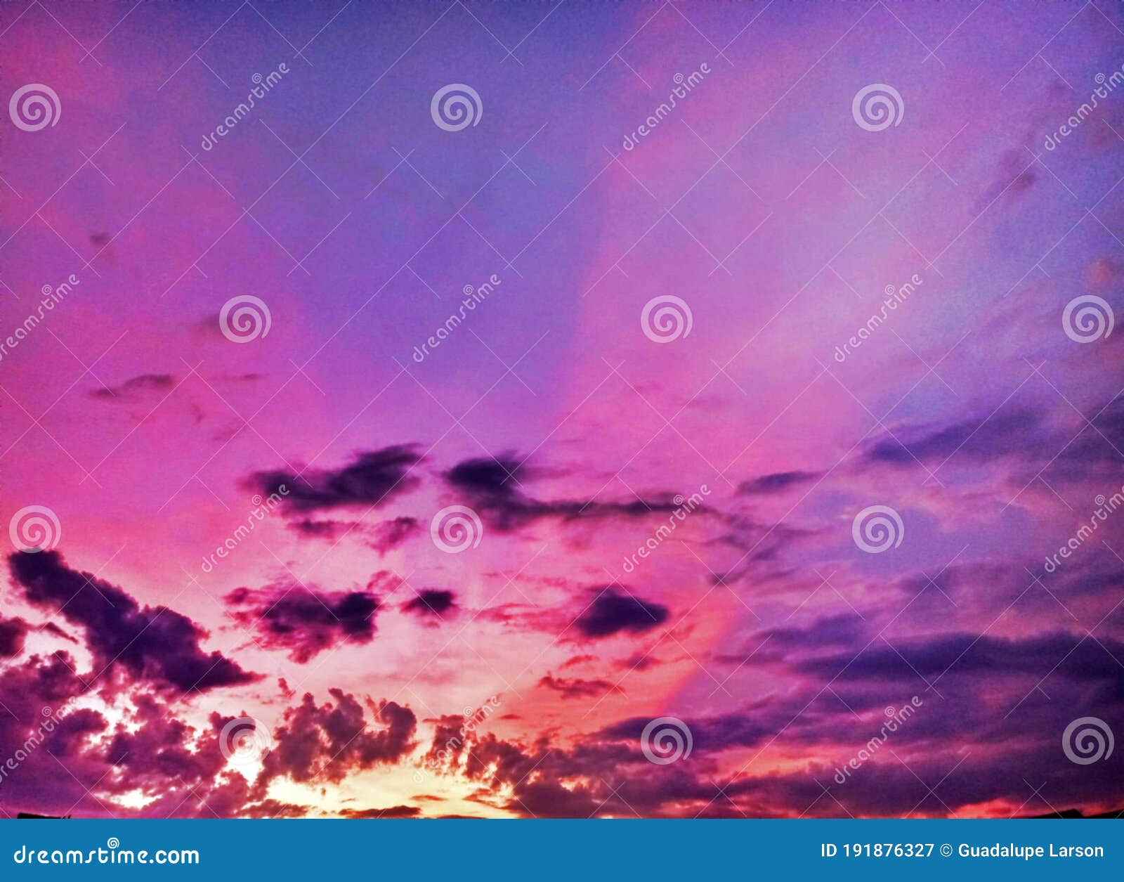 Purple Rays & Pink Kisses Stock Image - Image of sunlight, reflection ...