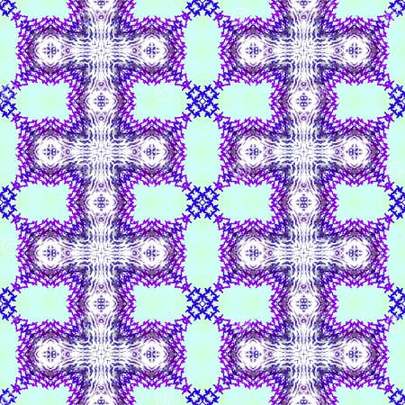 Purple Repeating Abstract Geometrical Seamless Pattern Stock Image ...