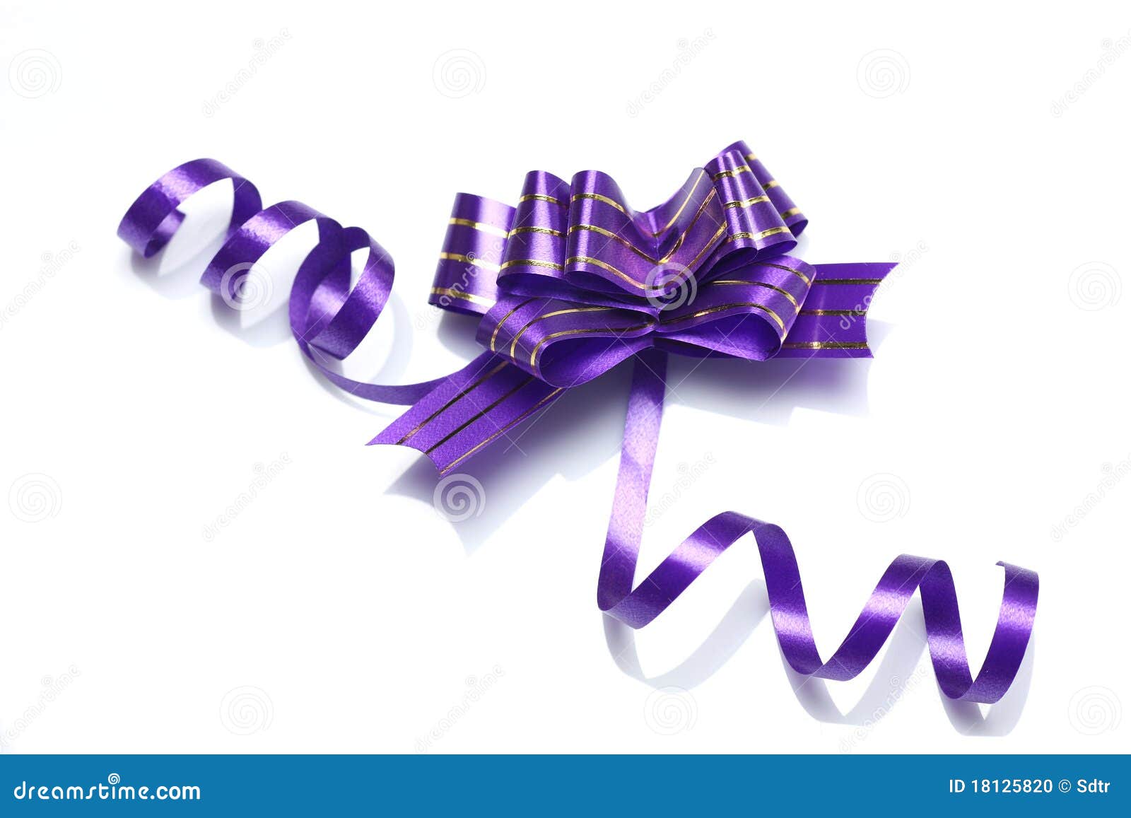 Purple Ribbon Stock Image | CartoonDealer.com #5774917