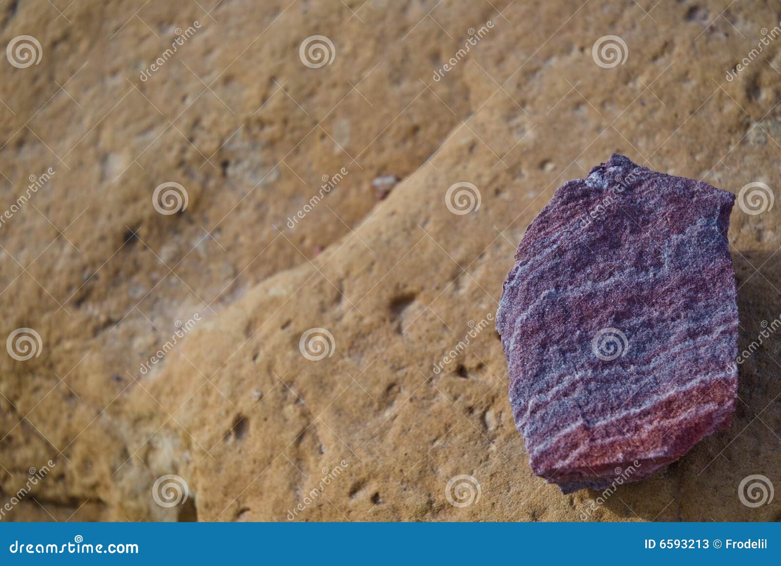 Purple Rock Picture. Image: 6593213