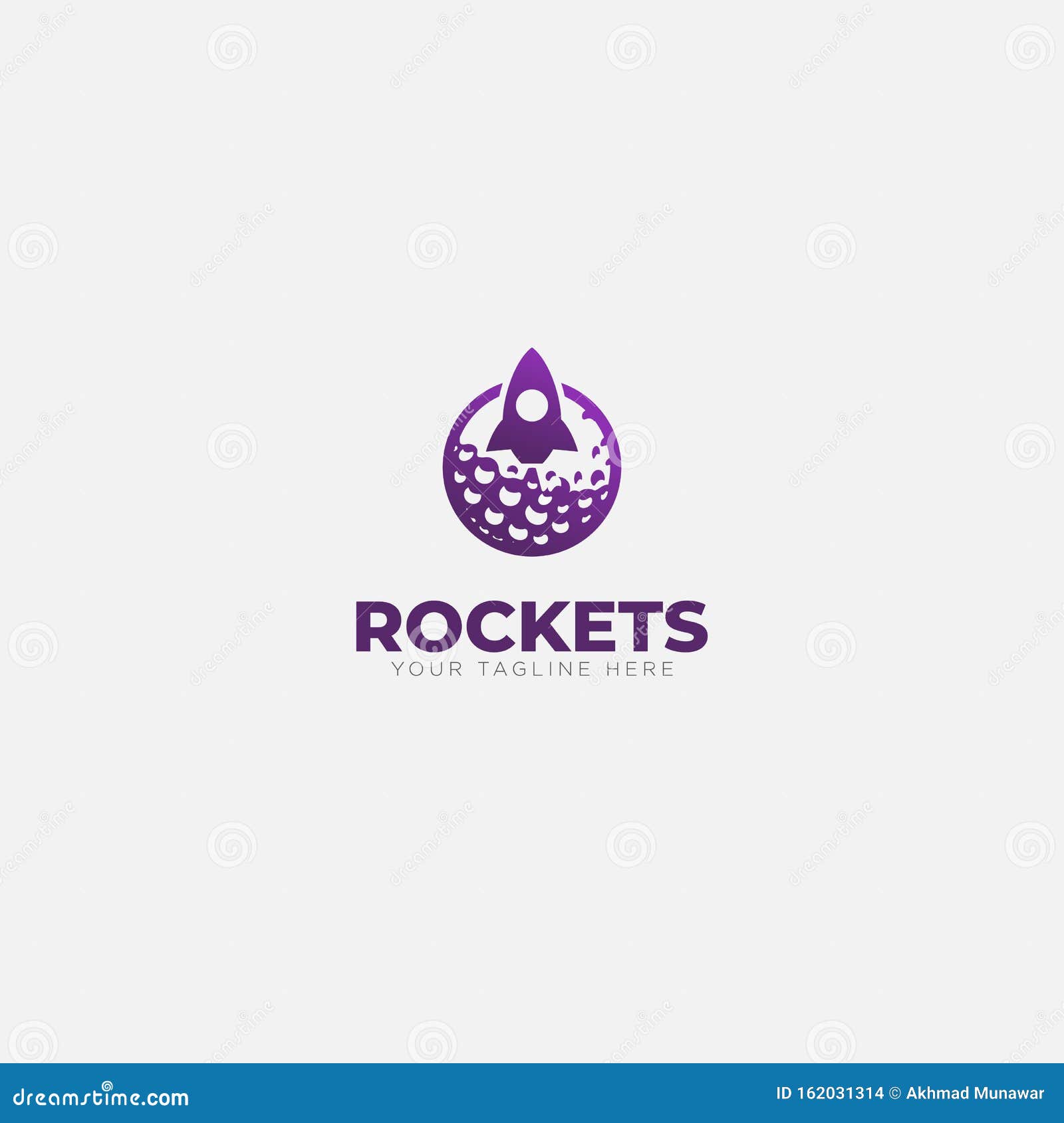 Purple Rocket Ship Icon. Clipart Image Cartoon Vector | CartoonDealer ...