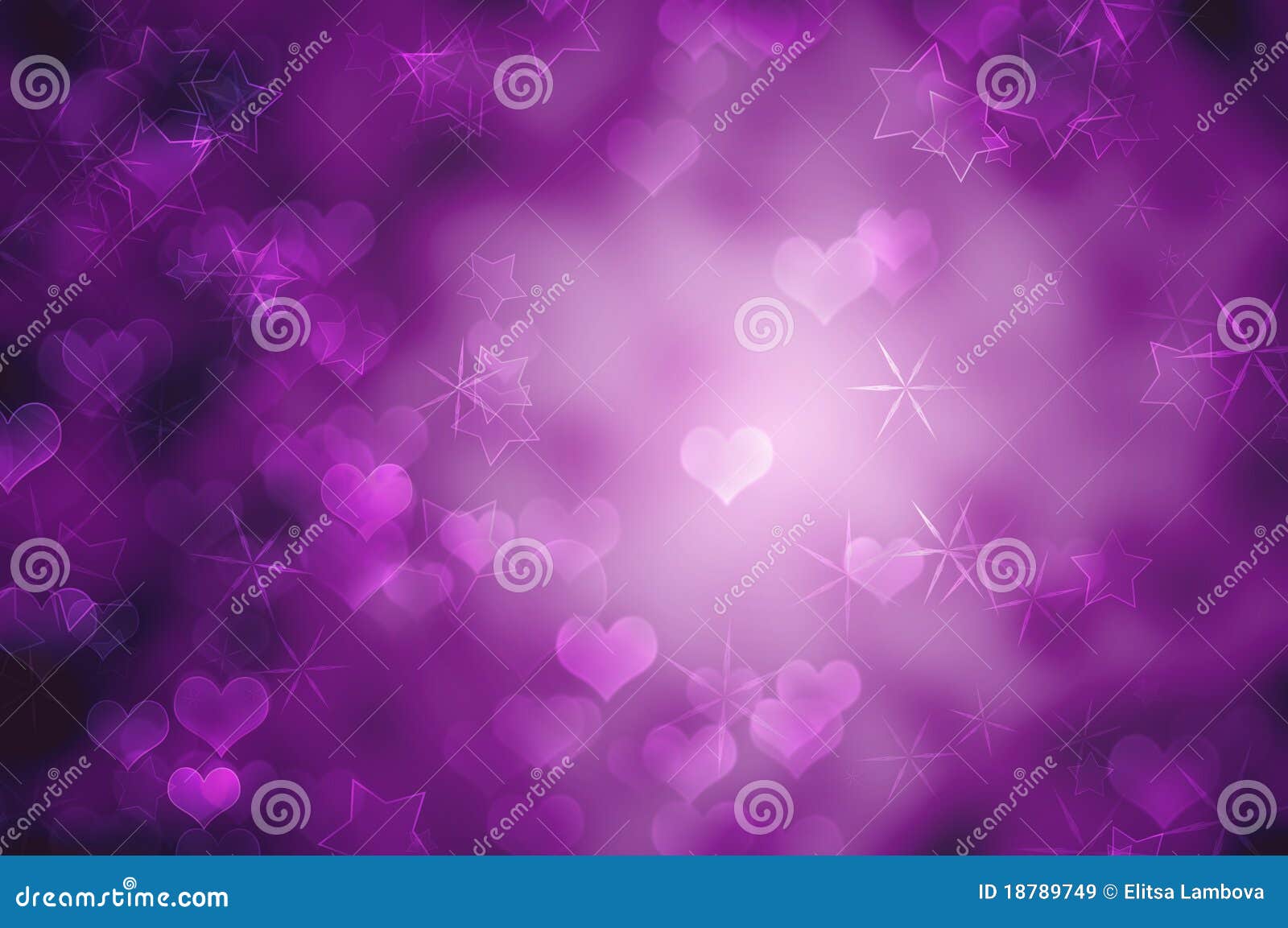 Purple Romantic Background
