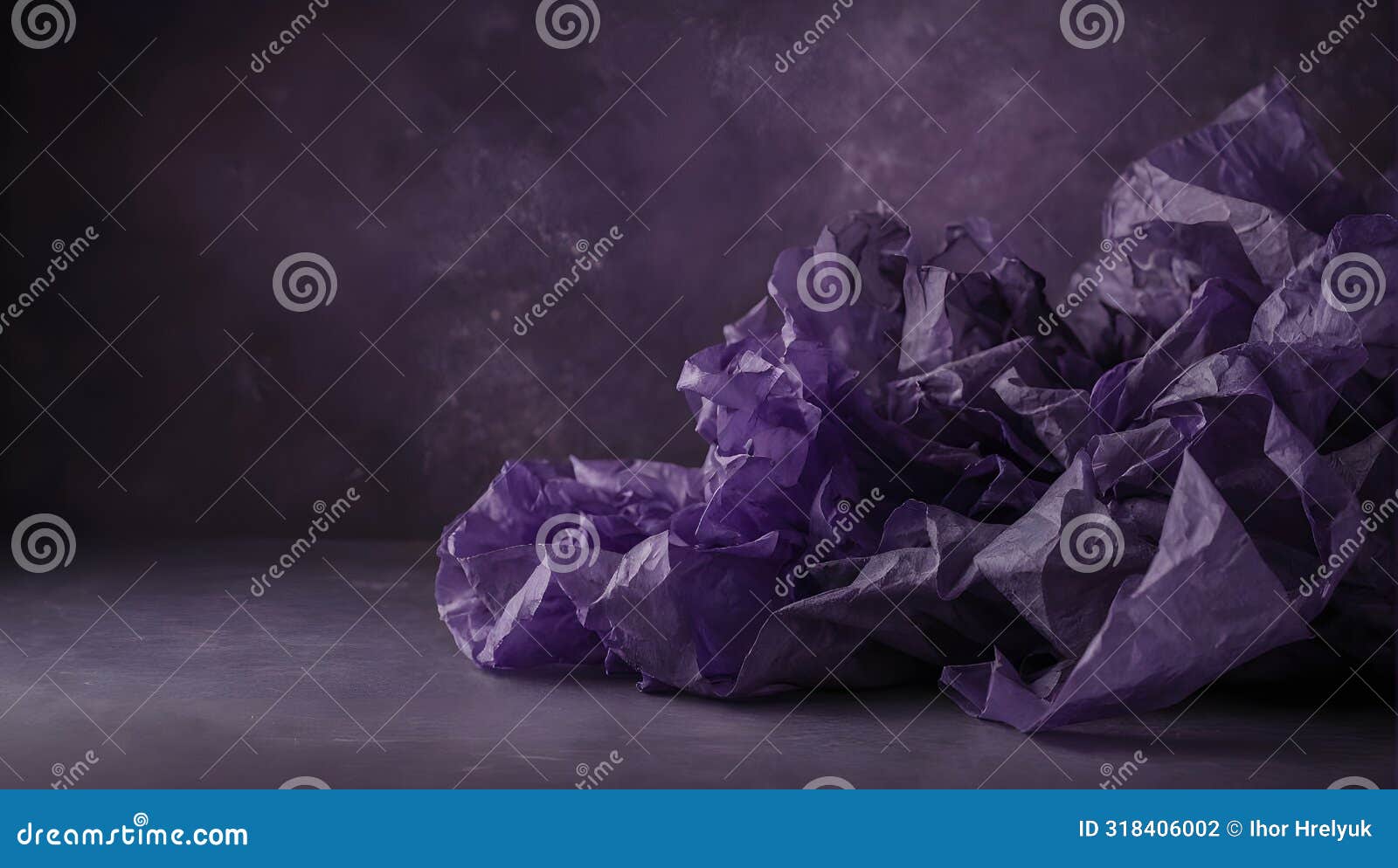 Purple Rough Background, Tissue Paper with Space for an Inscription ...