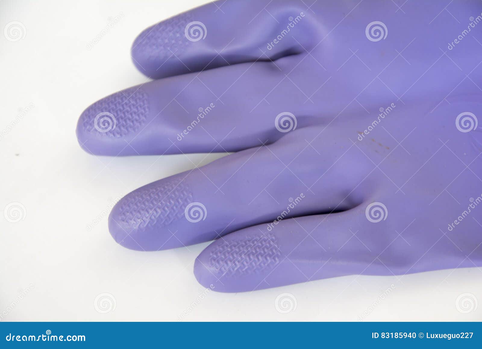 Purple rubber gloves stock photo. Image of environmental - 83185940