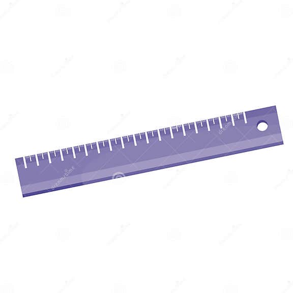 Purple Ruler for Classes in the Lesson of Mathematics and Geometry, Top ...