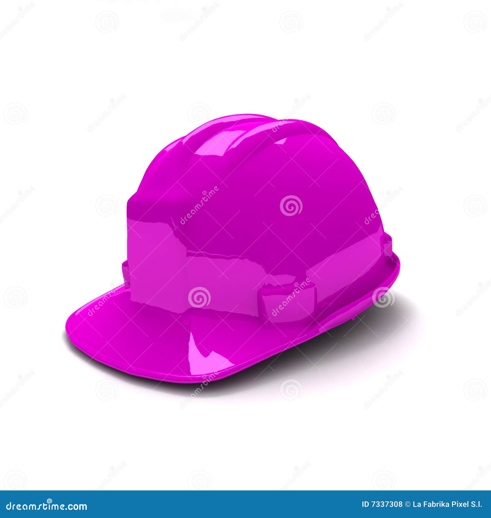 Purple safety helmet stock photo. Image of wear, construction - 7337308