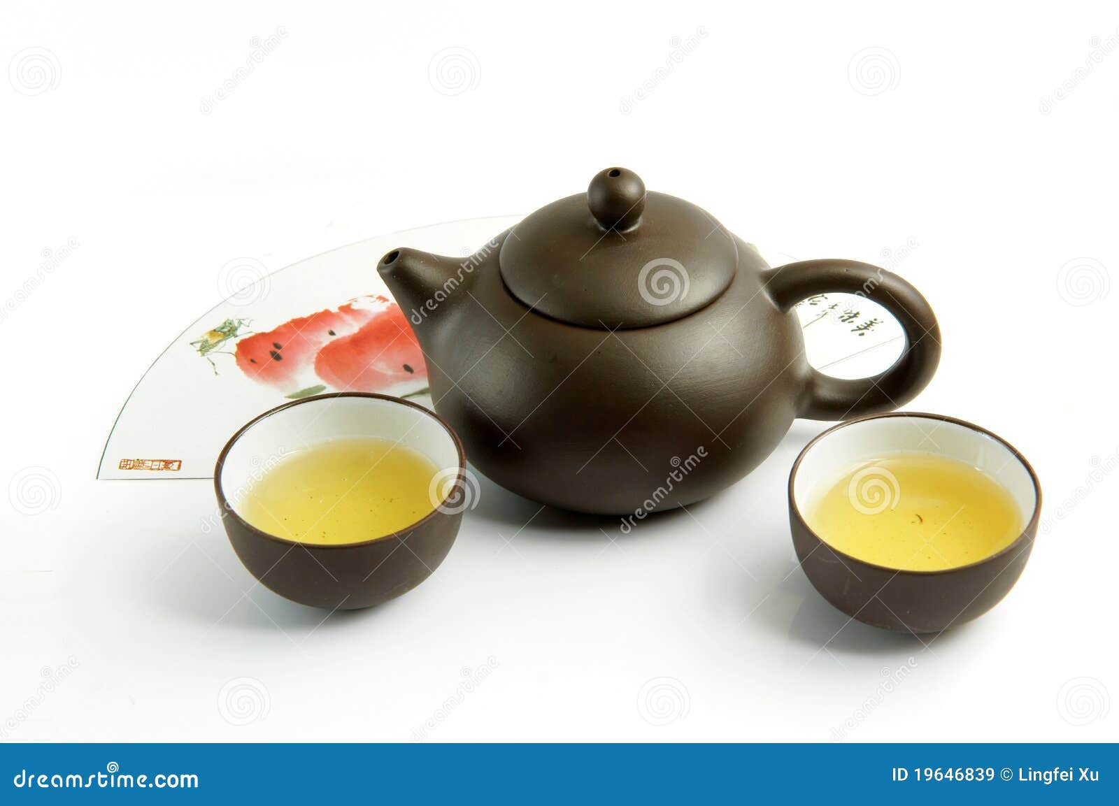 Purple sand tea set stock image. Image of time, purple - 19646839